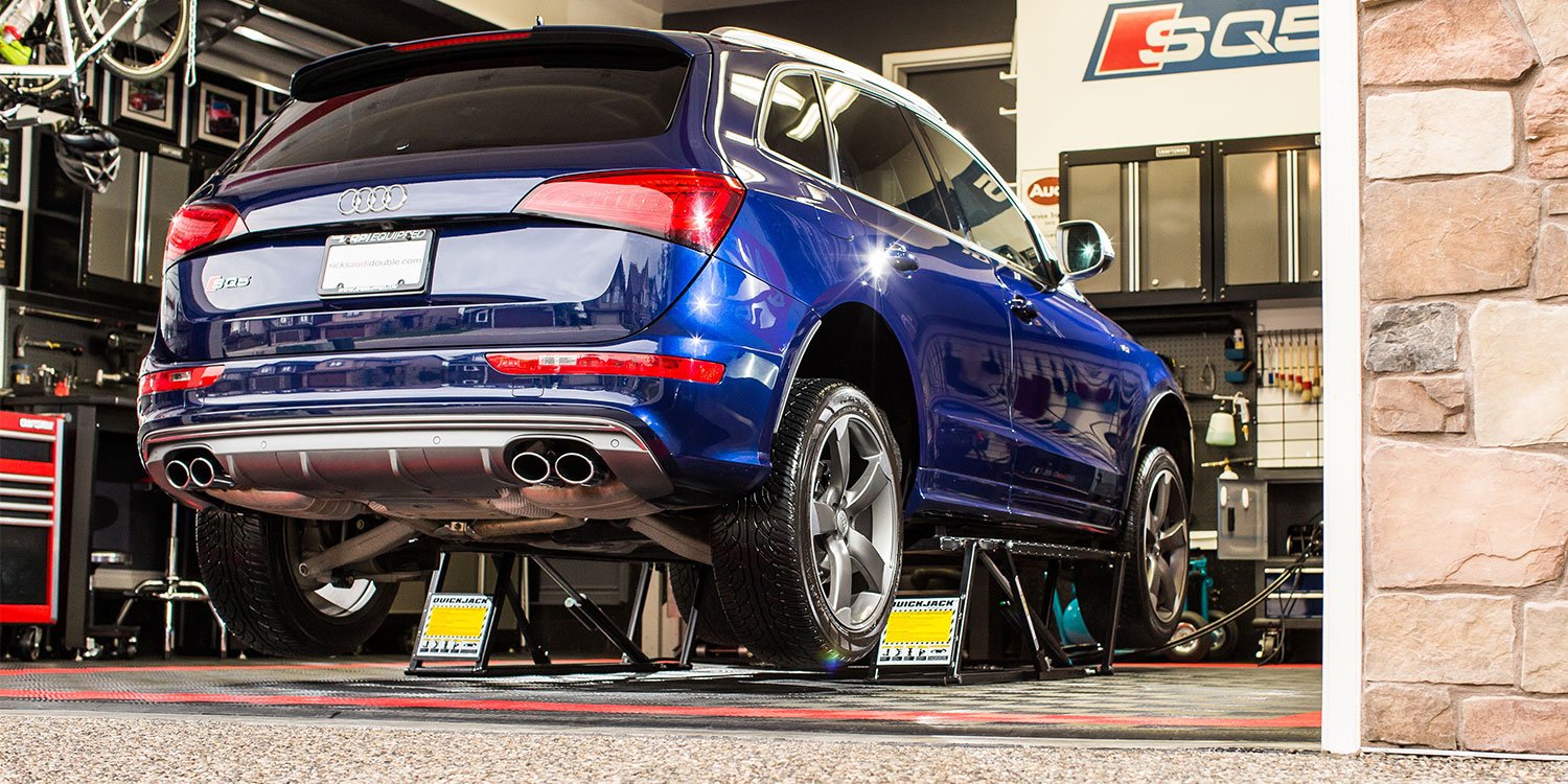 Portable Car Lift for the Home Garage - QuickJack